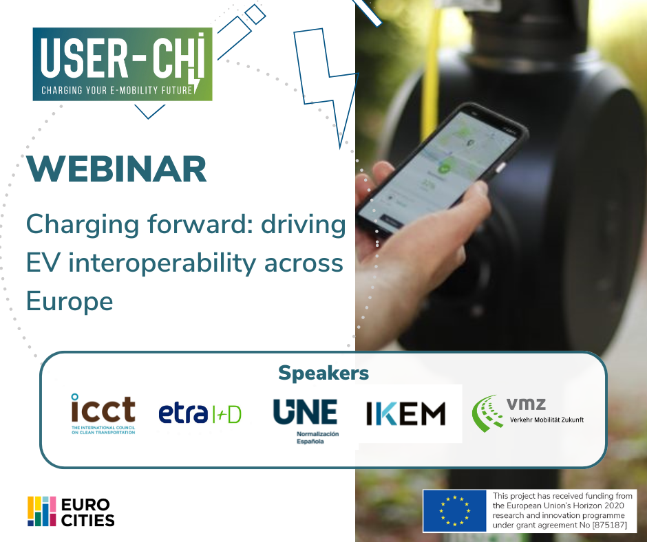 USER-CHI webinar - Driving EV interoperability across Europe | USER-CHI